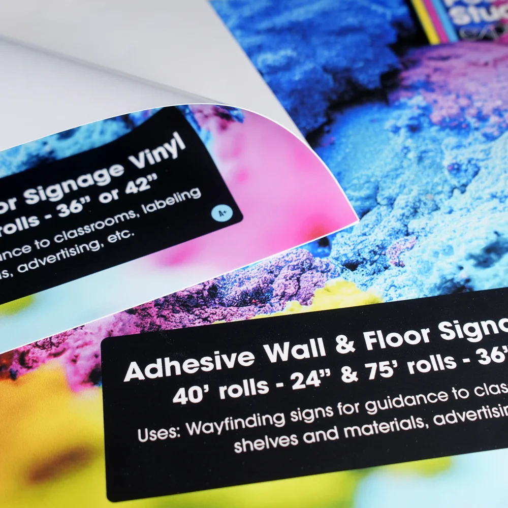 Adhesive Wall and Floor Signage Vinyl - Poster Studio Express