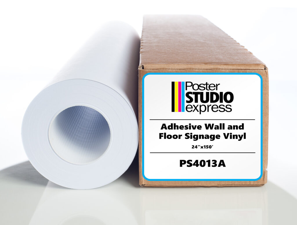Adhesive Matte Wall and Floor Signage Vinyl - Poster Studio Express