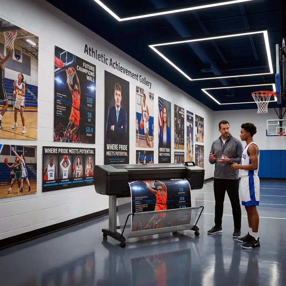 Bring Athletic Programs to Life With Sports Portfolio Wall Posters ...